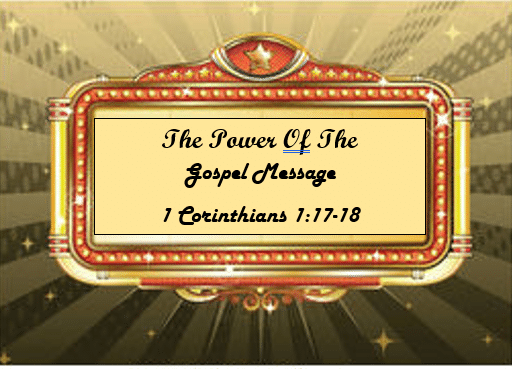June 6th, 2021 “The Power of the Gospel Message” – First Baptist Church ...